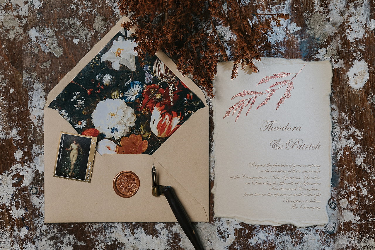 Invitatia de nunta cu pre-design tiparit - Revista NUNTA